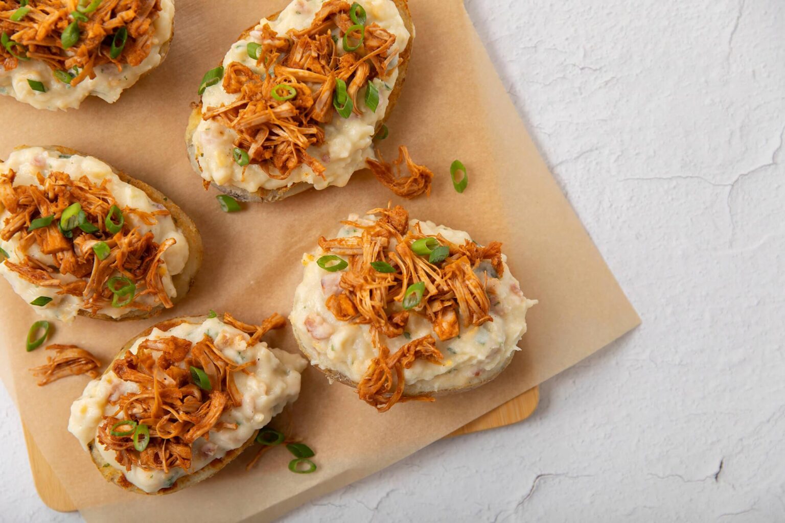 BBQ Jackfruit Recipe with Loaded Baked Potato - Jenny Craig Inspirations