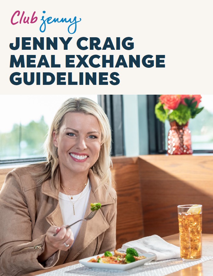 Jenny Craig Meal Exchange Guide - Jenny Craig Inspirations